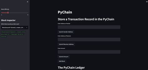 Github Drewpagnottastreamlitpychainapplication