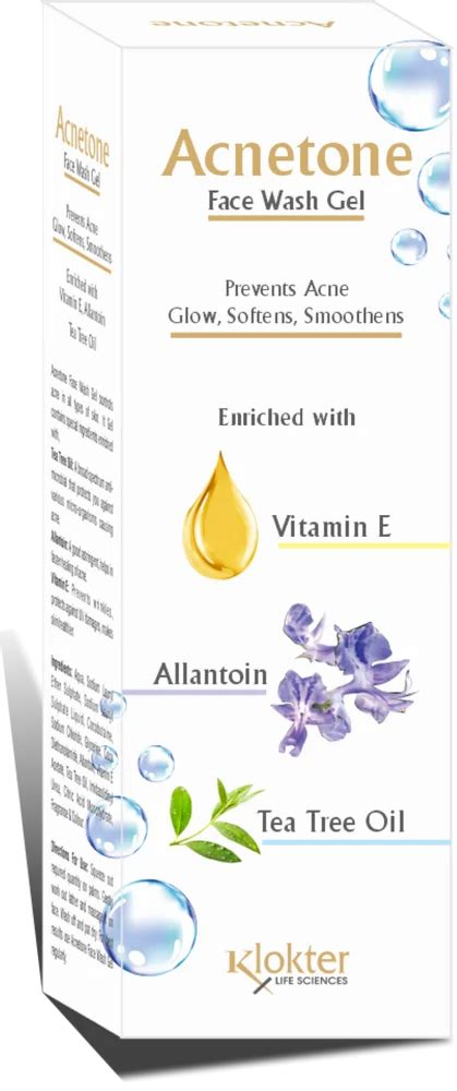 Acnetone Face Wash Gel For Personal At ₹ 344piece In Karnal Id