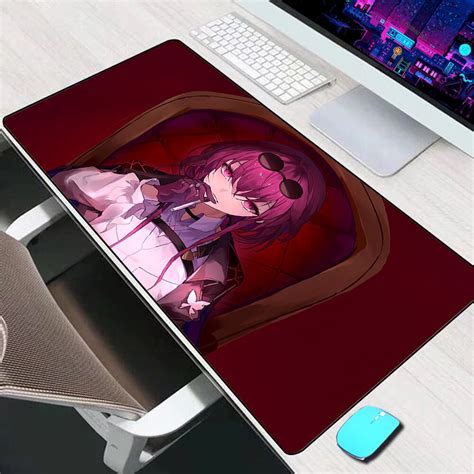 Honkai Star Rail Kafka Mouse Pad Large Gaming Accessories Mouse Mat Pc