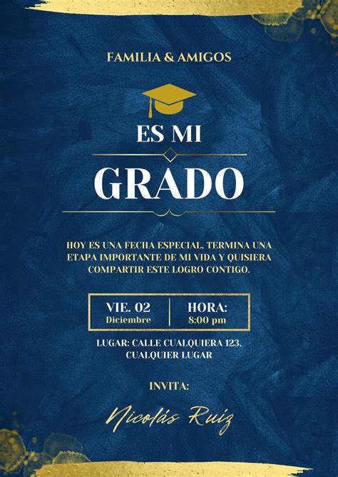 Plantillas De Invitaciones Formales Gratis Y Editables Canva