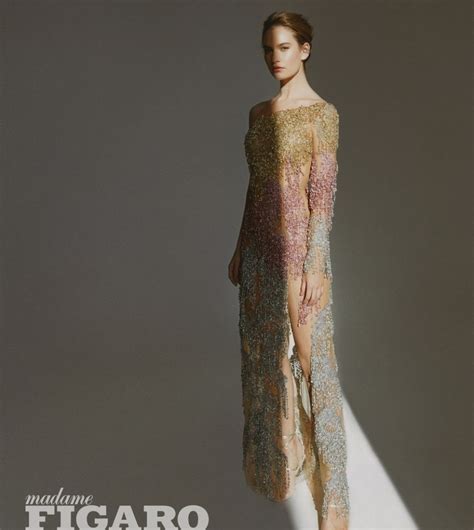 Lily James In Madame Figaro Magazine China February 2019 Hawtcelebs