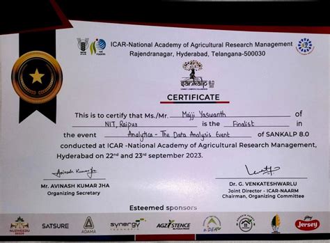 Majji Yaswanth Sai On Linkedin Finalist Soloteam Recognition Linkedinpost Dataanalytics Gis