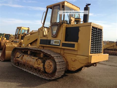 Caterpillar 973 Track Loader Crawler High Lift Tractor Cat Cab Dozer 963 953