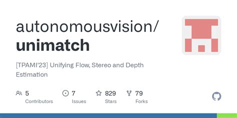 Unimatchbackbonepy At Master · Autonomousvisionunimatch · Github