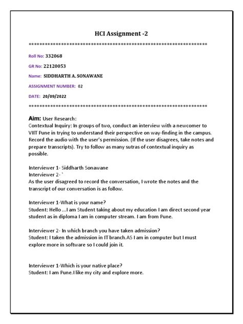 Hci Assignment Pdf Cognition Cognitive Science