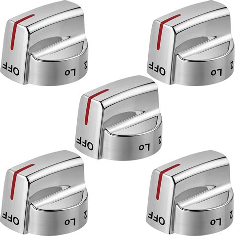 5 Pcs 5304509064 Gas Stove Knobs Replacement Parts For