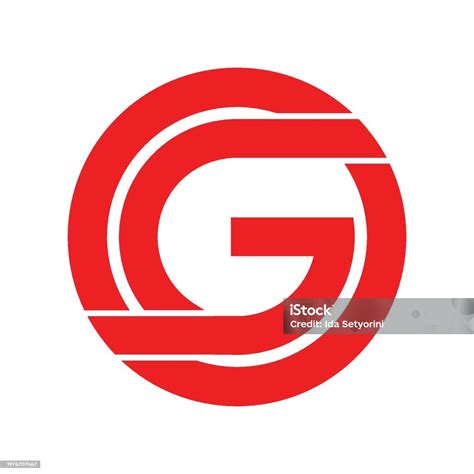 Ilustración De Vector Del Logotipo De La Letra G Y Más Vectores Libres De Derechos De Abstracto