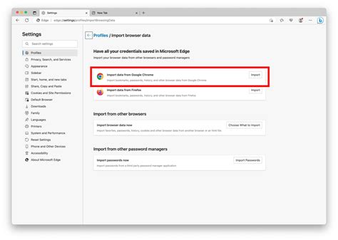 How To Import Google Chrome Data Into Microsoft Edge