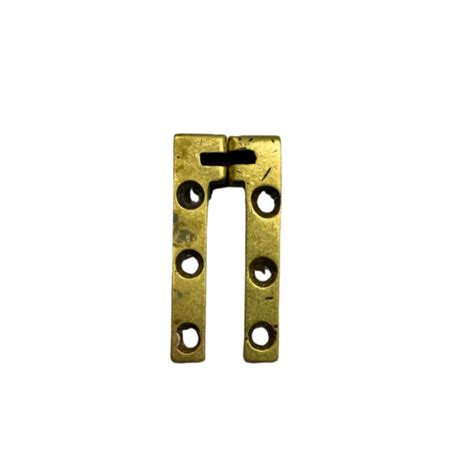 Card Table Hinge 522 Marshall Brass