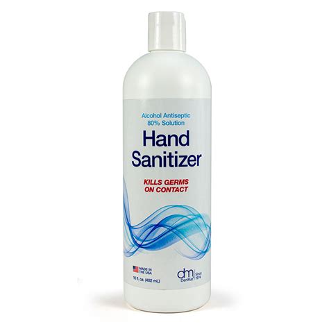 Antiseptic Hand Sanitizer 80 Ethyl Alcoho Aed Superstore Amp6025