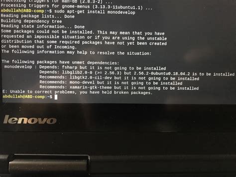 Cant Install Monodevelop On Elementary Juno Relementaryos