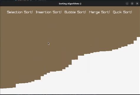 Github Nicolausmaximusalgovisualiser Desktop Application Built Using C To Visualise