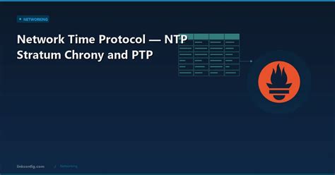 Network Time Protocol — Ntp Stratum Chrony And Ptp Linkconfig