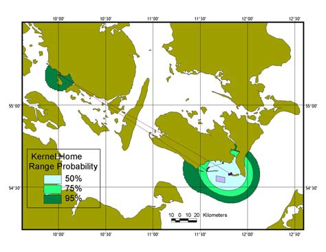 241 The Migration Route And The Home Range Of A Young Male Grey Seal