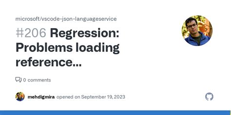 Regression Problems Loading Reference Schemaservice · Issue 206 · Microsoftvscode Json
