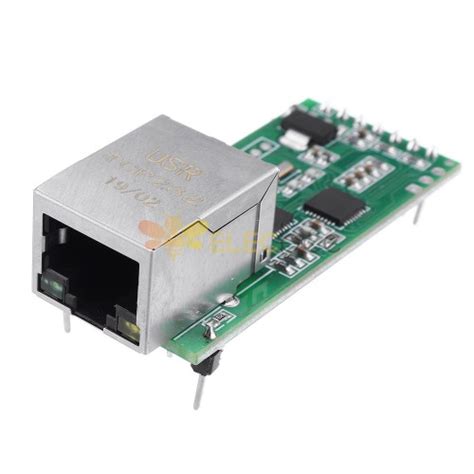 Elecbee Rj45 To Ttl Serial To Ethernet Module Server Mcu Networking Module Usr T2