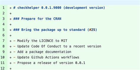 Chore Le Fichier News Nest Pas à Jour De La Version En Développement · Issue 39 · Thinkr Open