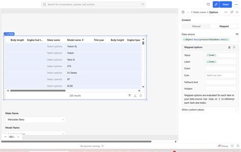 Dropdown Values Table Level 💬 App Building Retool Forum