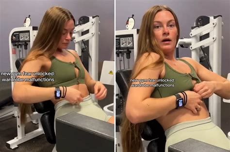 Gross Reaction To Womans Viral Gym Bra Fail ‘wear Clothes United