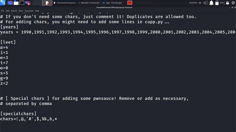 cupp common user passwords profiler geeksforgeeks
