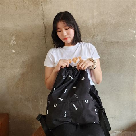 스트링백팩 추천 일리오 베스트상품 대학생 여자 가방 네이버 블로그