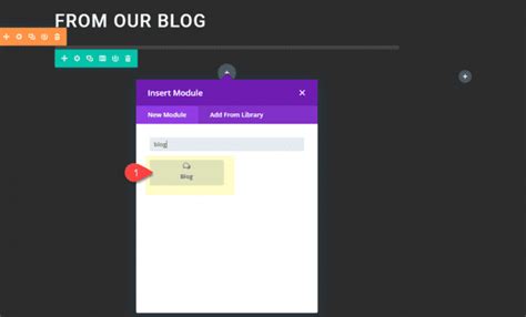 how to design a scrollable recent posts widget area in divi