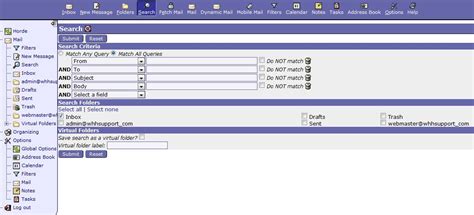 Searching For Emails Inmotion Hosting