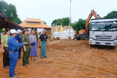 ငလျင်ဒဏ်ကြောင့်ပျက်စီးဆုံးရှုံးမှုများဖြစ်ပေါ်ခဲ့သည့်ဒေသများ၌ ကူညီကယ်ဆယ်ရေးနှင့် ပြန်လည်ထူထောင