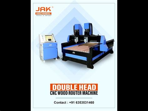 Double Head CNC Router Machine Double Head Cnc Router Manufacturer From Surat