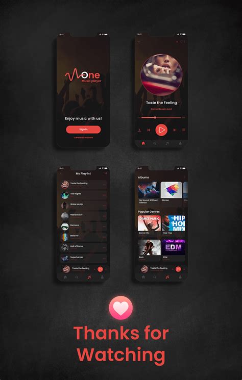 Music Player App Ui Design On Behance