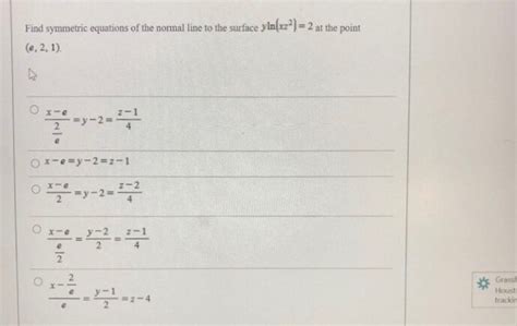 Solved Find The Rectangular Equation For The Surface By