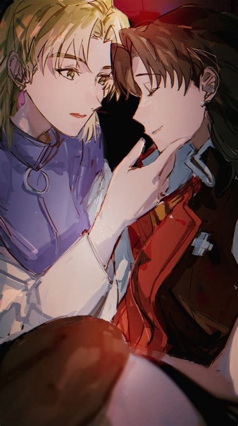 Katsuragi Misato And Akagi Ritsuko Neon Genesis Evangelion Drawn By