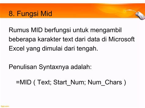 Formulamicrosoftexcelpptx