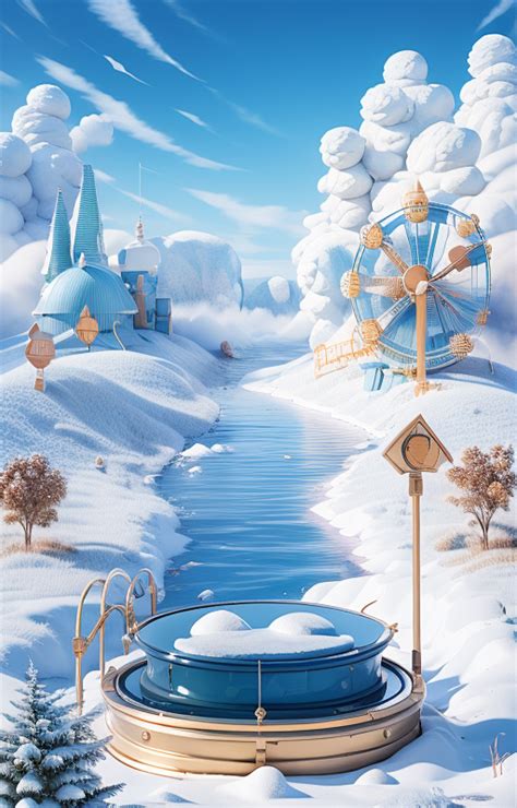 Ai创作 电商卡通背景 4