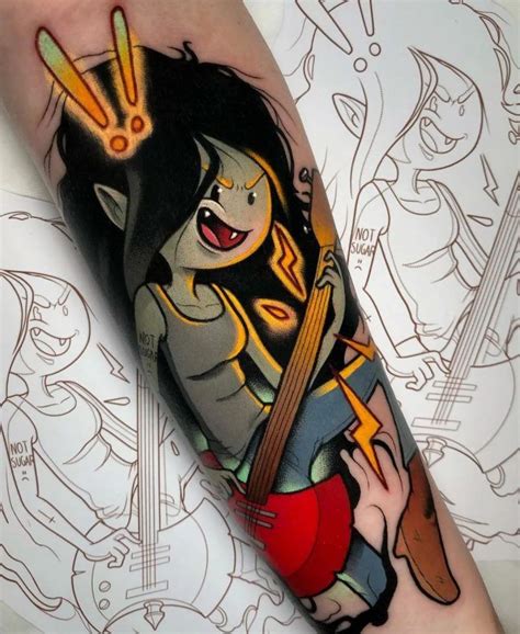 Marceline Tattoo Adventure Time Best Tattoo Ideas Gallery Tatuajes