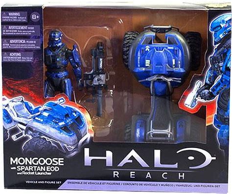 Mcfarlane Halo Reach Multipacks Mongoose With Spartan Eod And Rocket Launcher