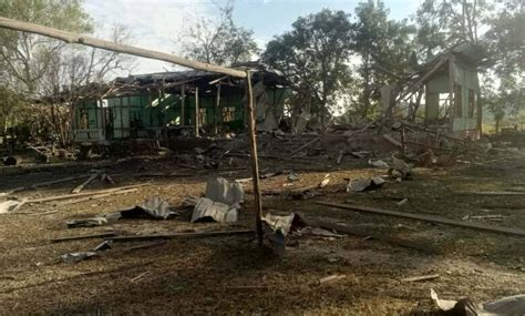 ကောလင်းမှာ စစ်ဘေးရှောင်တွေ ခိုလှုံရာ စာသင်ကျောင်းတွေကို စစ်အုပ်စု နှစ