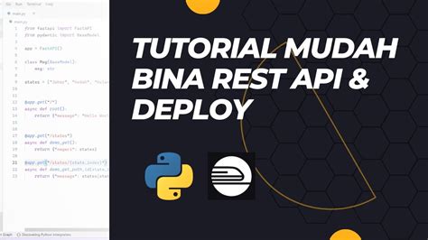 Tutorial Fastapi Bina Rest Api Deploy Dengan Mudah Youtube