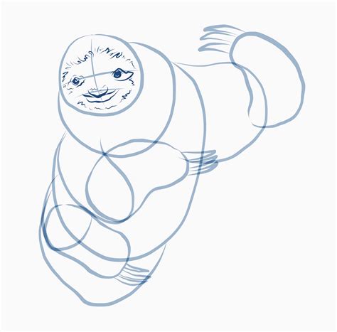 How To Draw A Sloth