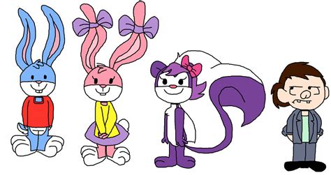 Tiny Toons In Peanuts Style By Toonysarah On Deviantart