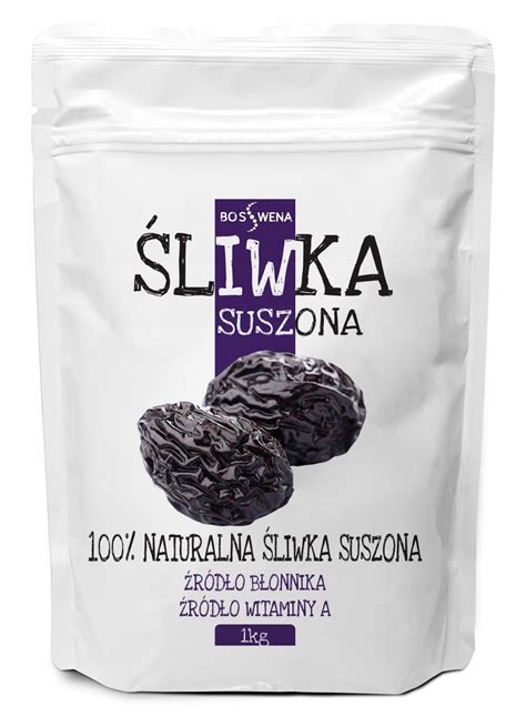Śliwki Suszone 1kg śliwka Suszona Bez Pestek 1000g 5907694835558