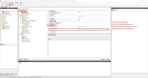 solved a question about the version of post processor autodesk community
