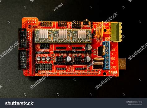 Parts Assembly Cnc Machine Arduino Board Stock Photo Shutterstock