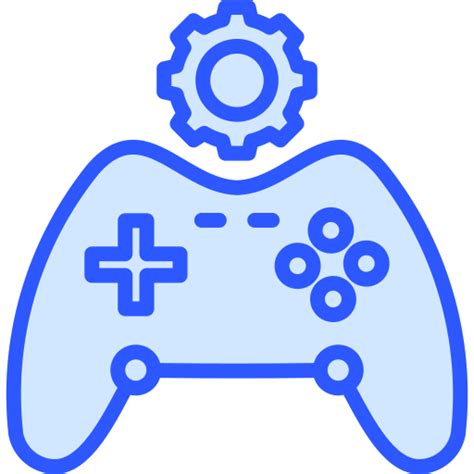 Joystick Generic Blue Icon
