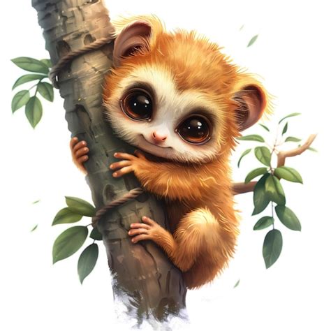 Premium Photo Cute Tarsier Clipart