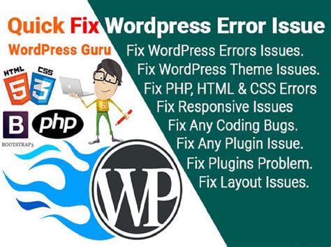 Bugs Fixing In Wordpress And Php Websites Upwork
