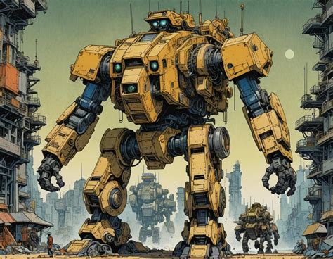 Demolition Bots Arrive In The Neighborhood Ai Generated Artwork