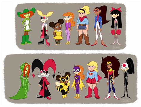 Dc All Girls Team Up By Dou Hong On Deviantart