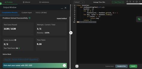 Yashwanth Achari Badige On Linkedin Dsa Problemsolving Learningjourney 160dayschallenge