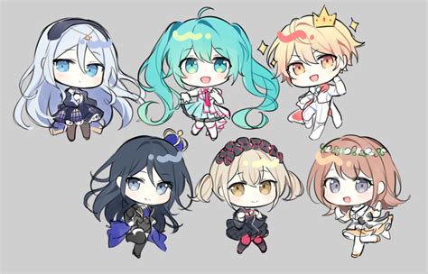 Hatsune Miku Tenma Tsukasa Yoisaki Kanade Azusawa Kohane Hanasato Minori And More